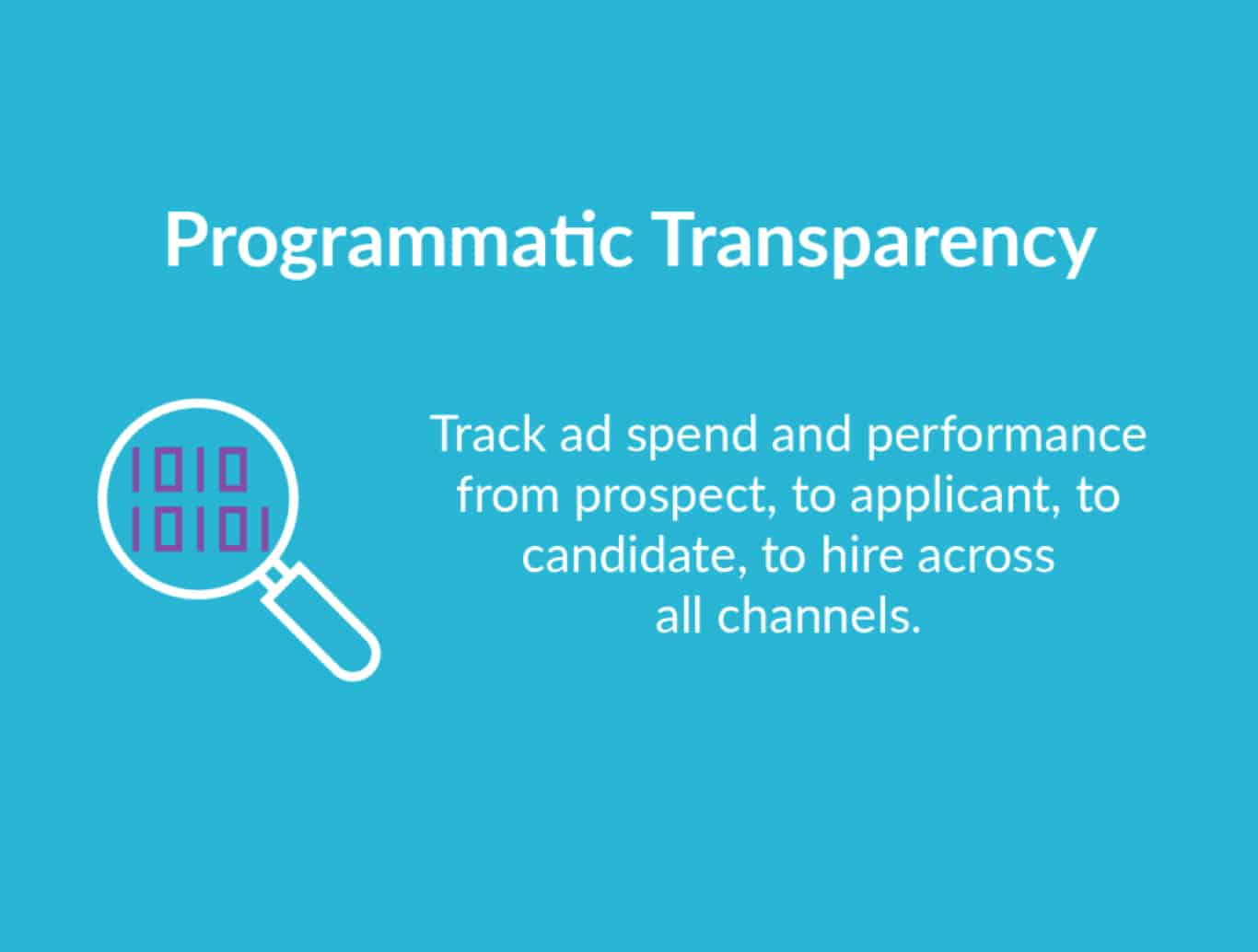 Programmatic Transparency: Key to Hire the Right Candidate