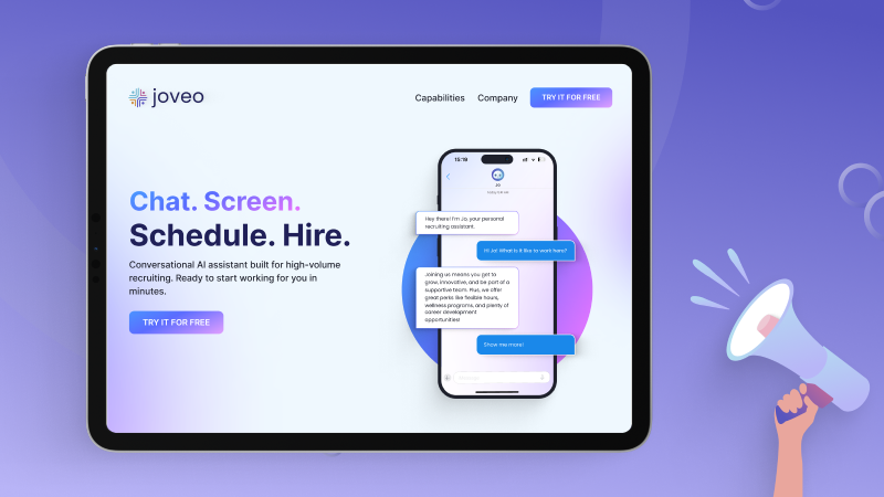 Joveo Unveils Conversational AI Recruiting Assistant with Complete In ...