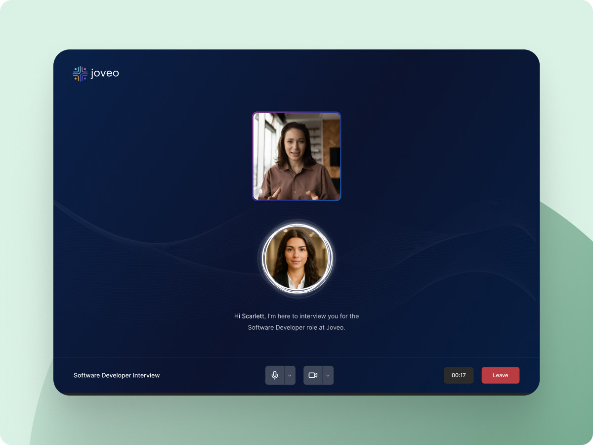 AI Interviewer for Enterprise Hiring | Joveo